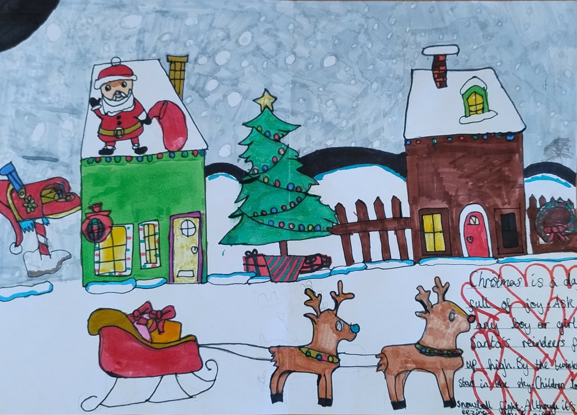 Christmas Card Competition - Pudsey Bolton Royd - Primary School